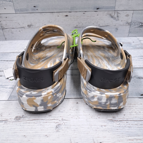 CROCS | Shoes | Crocs Classic All Terrain Marbled Sandals Mens 2 Chai ...